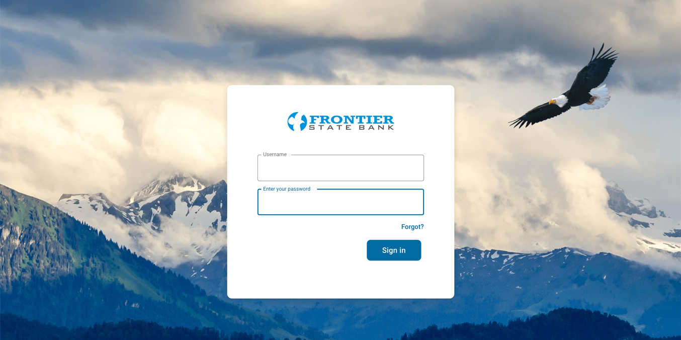 Business Online Banking :: Frontier State Bank